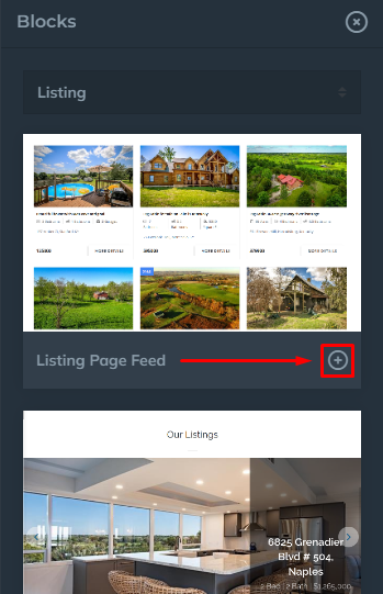 Listings Hub: How to display my manually added listings on a page