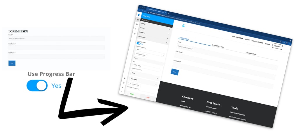 Lead Forms: Multi-Step Form